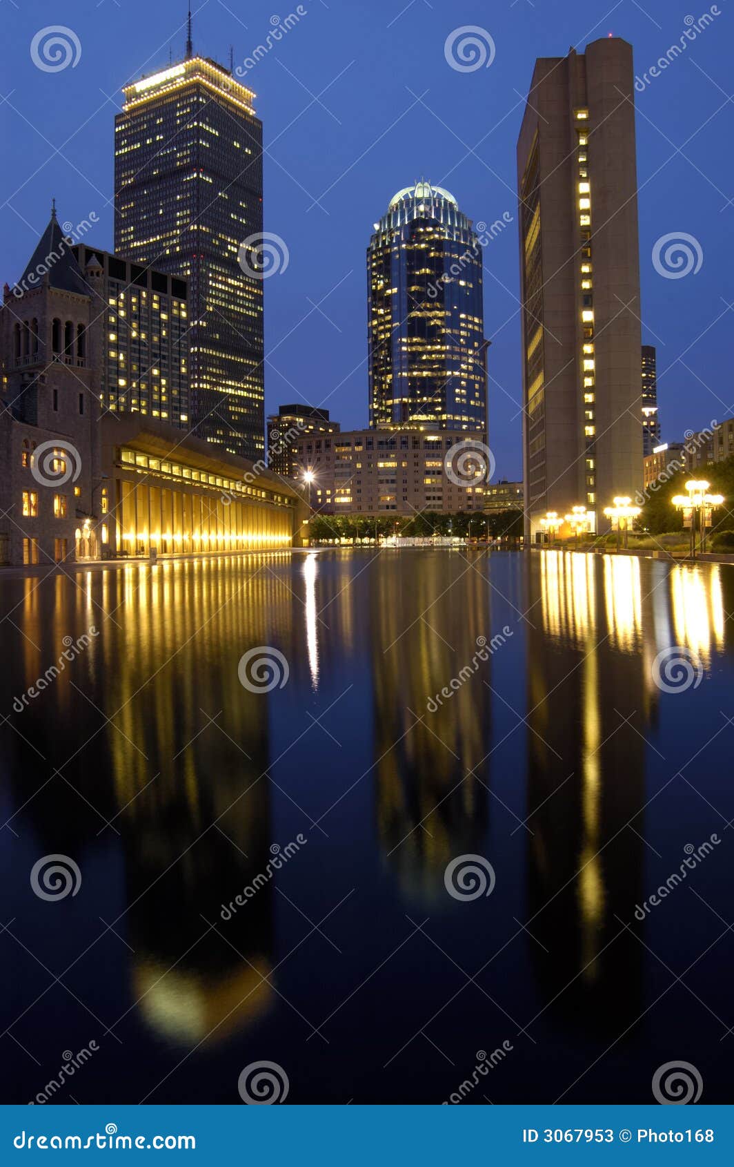 Reflection pool stock image. Image of urban, church, reflection - 3067953