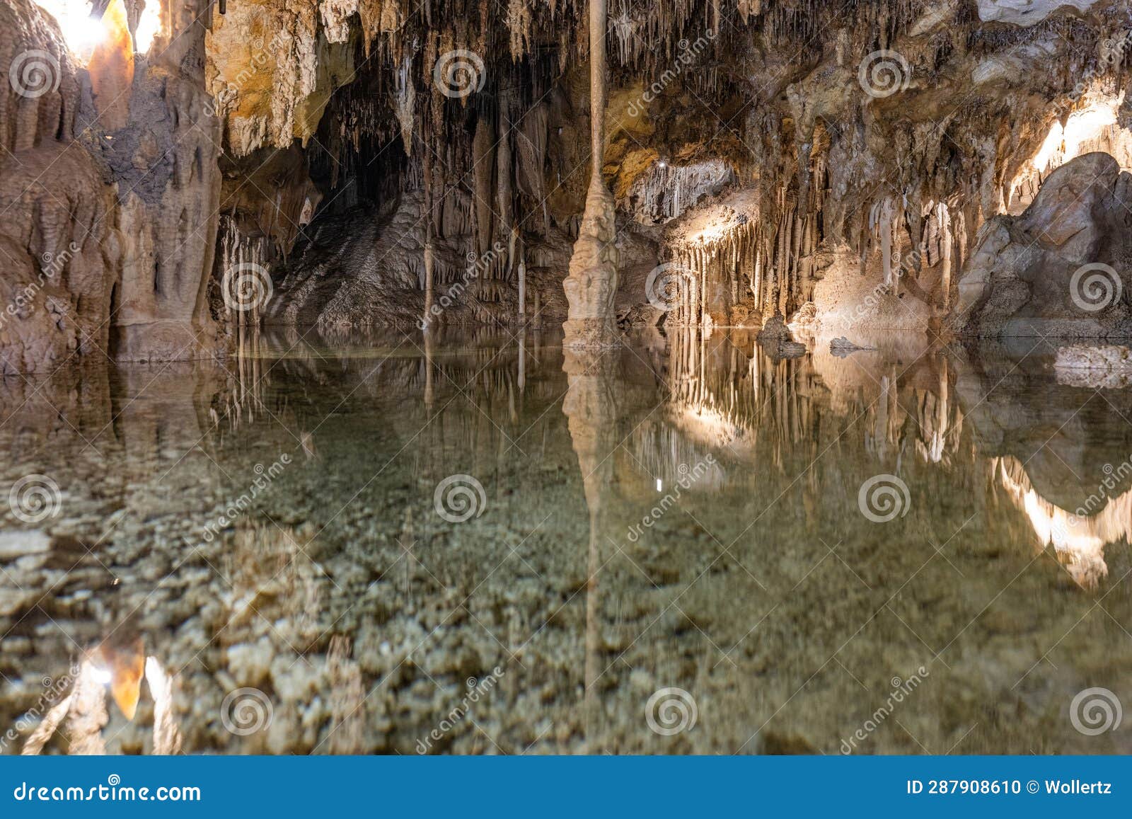 Water Drop Inside the Lehman Caves, Nevada Stock Photo - Image of ...