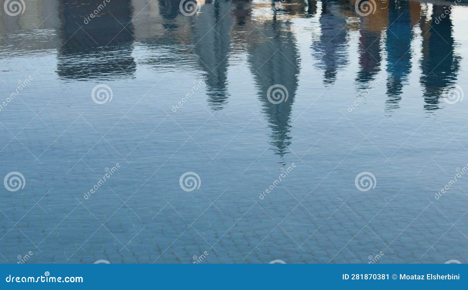 Reflection Pool stock image. Image of colorful, abstract - 281870381