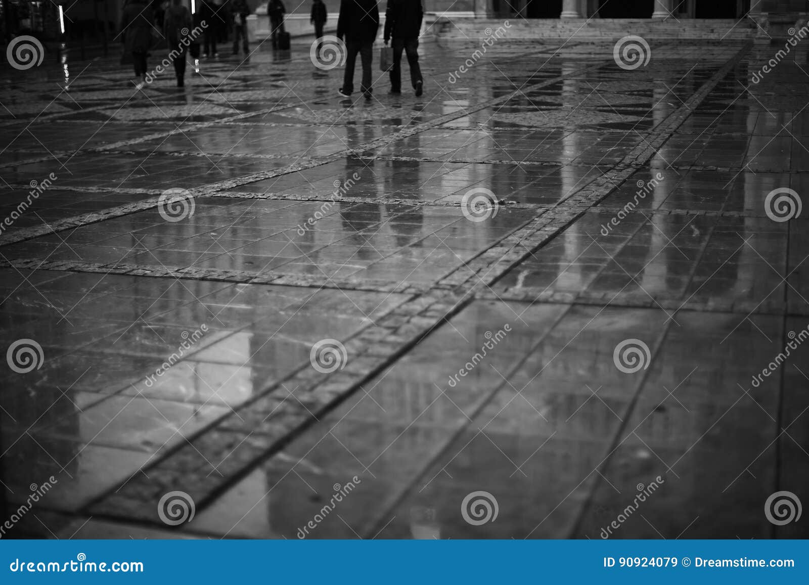 Reflection after rain. stock image. Image of shadow, reflection - 90924079