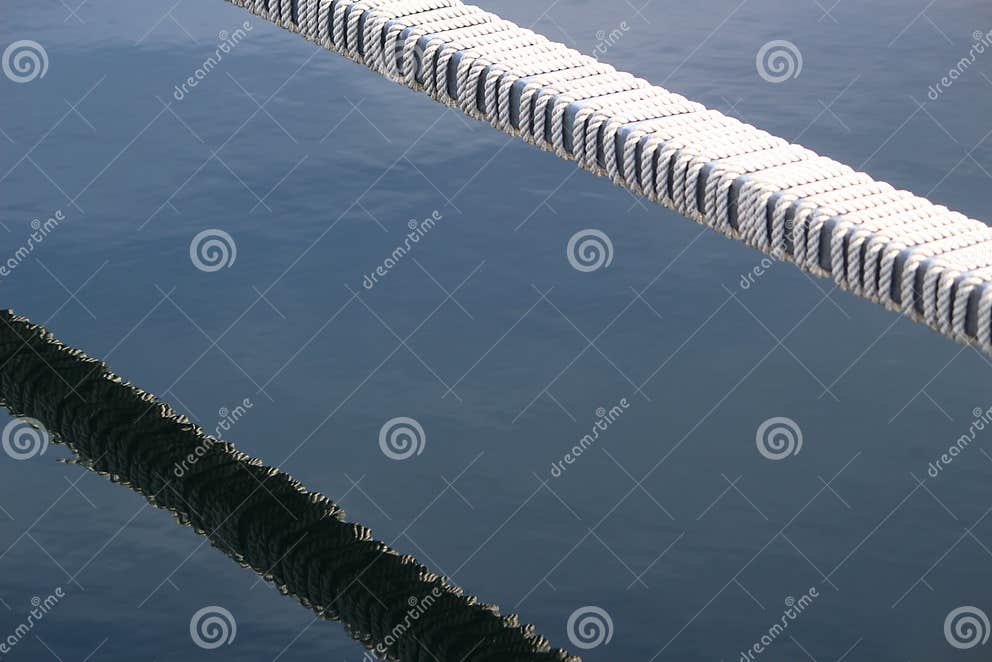 Reflection of rope stock photo. Image of steel, reflect - 71816020