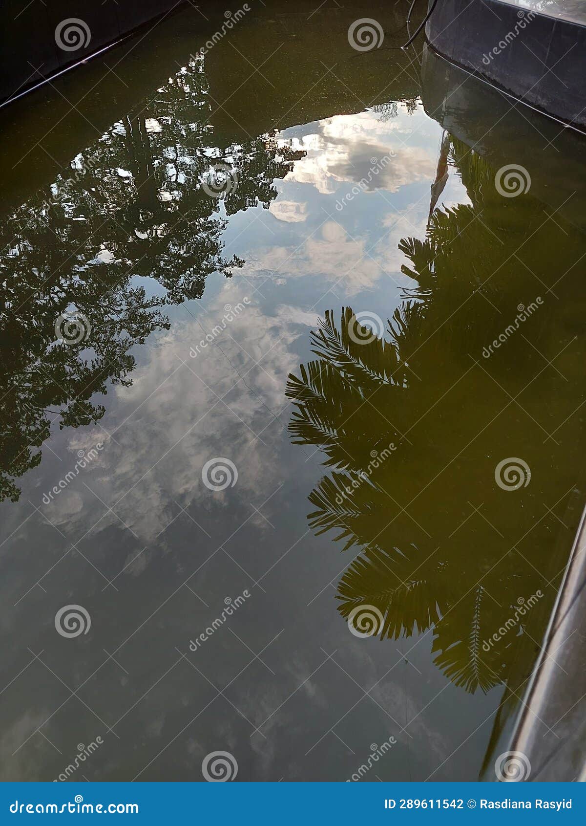 Reflection Scenic Of Lake Matheson In South Island New Zealand Stock ...