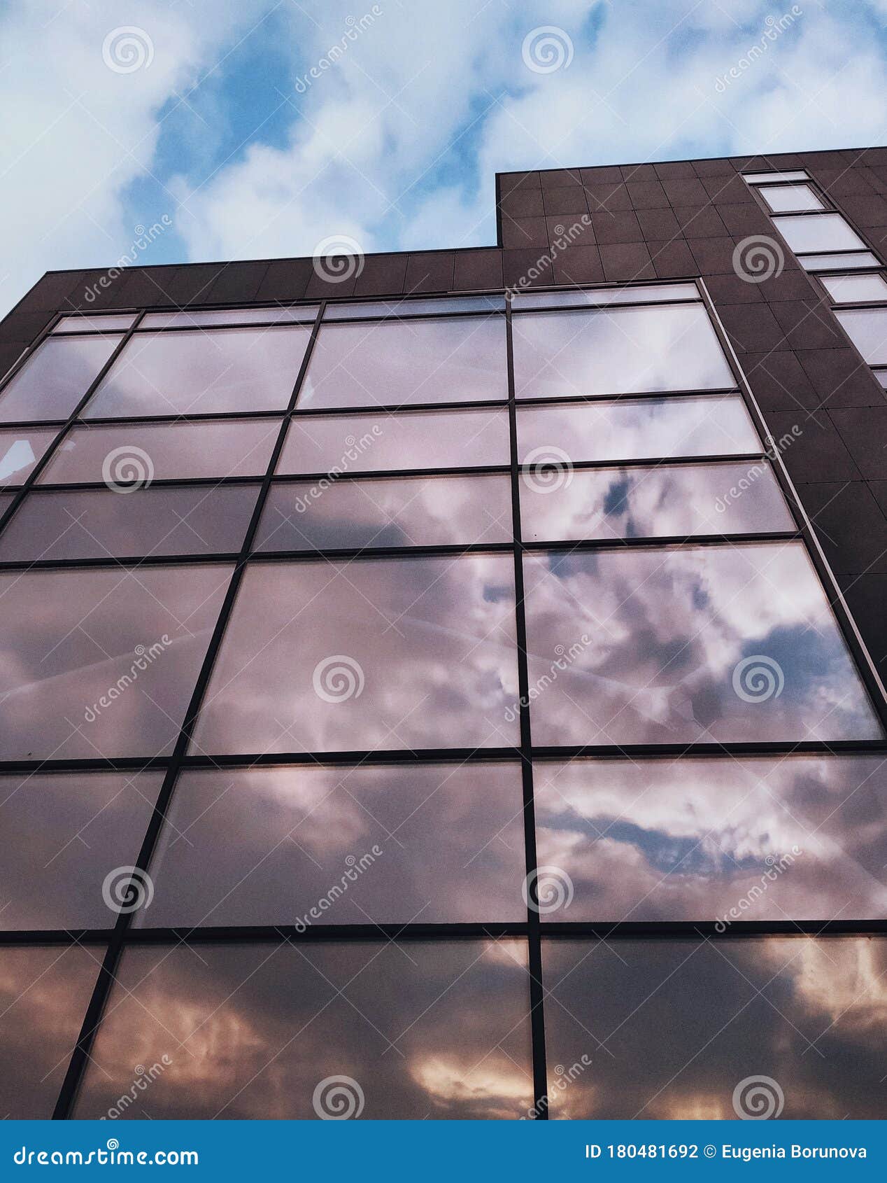 Reflection Of Sky, Sunset Sky, Reflection, Building, Architecture Stock ...