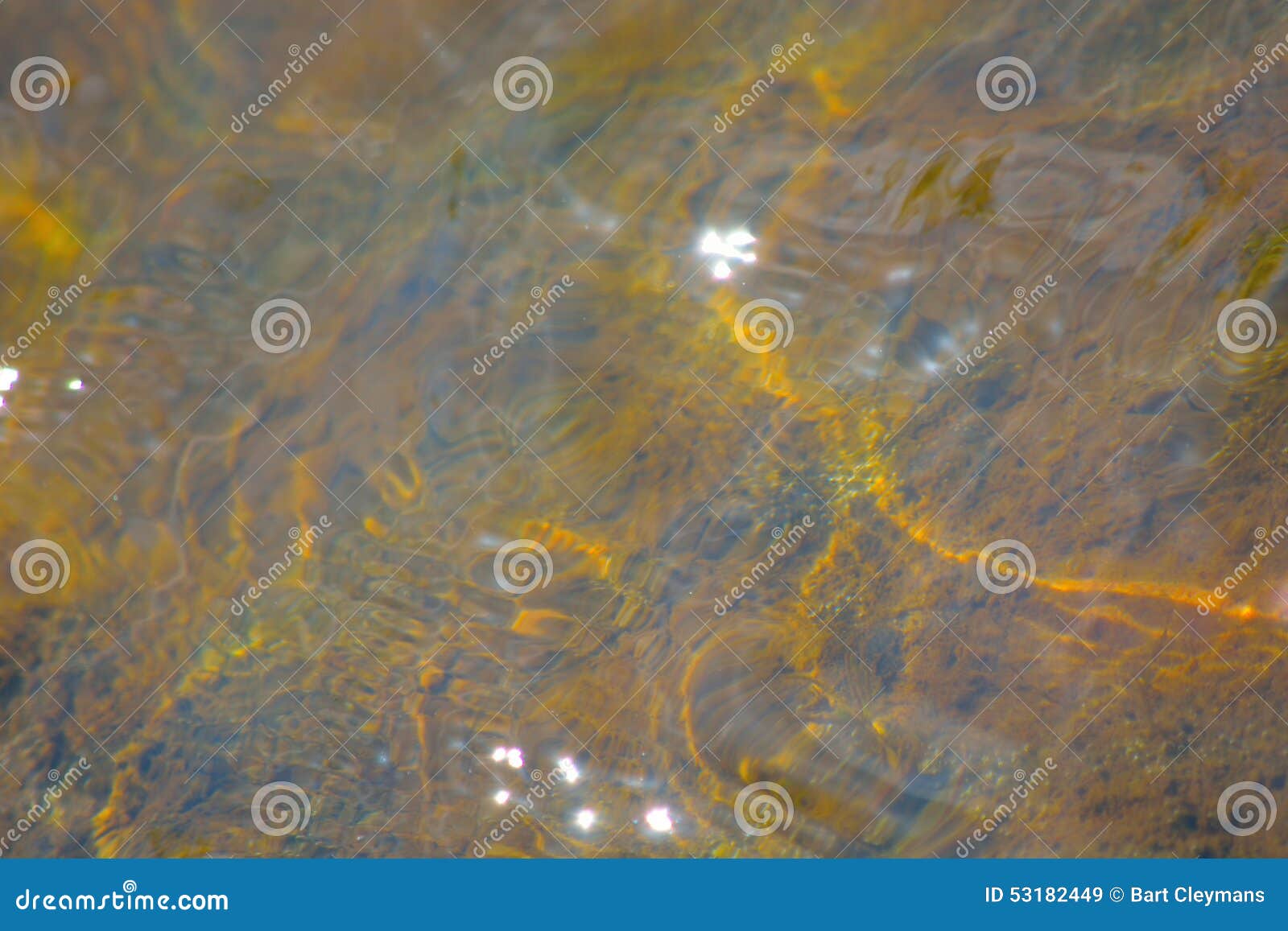Reflection of the Sun in Calm Floating Water Stock Image - Image of ...