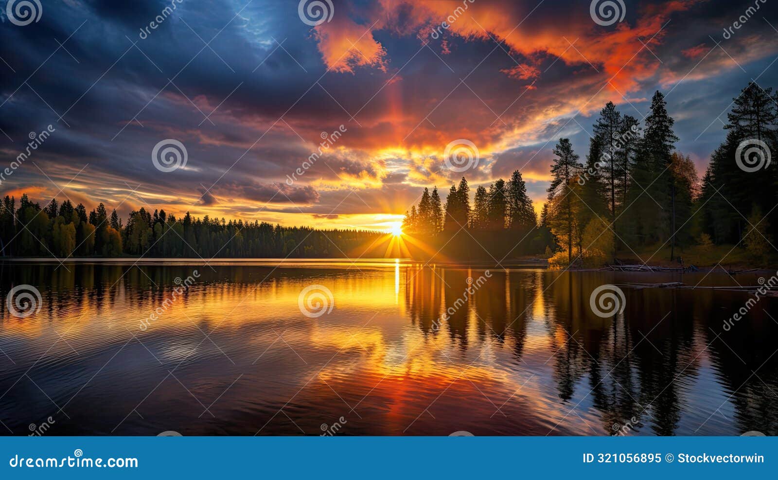 Reflection sun rays stock illustration. Illustration of light - 321056895
