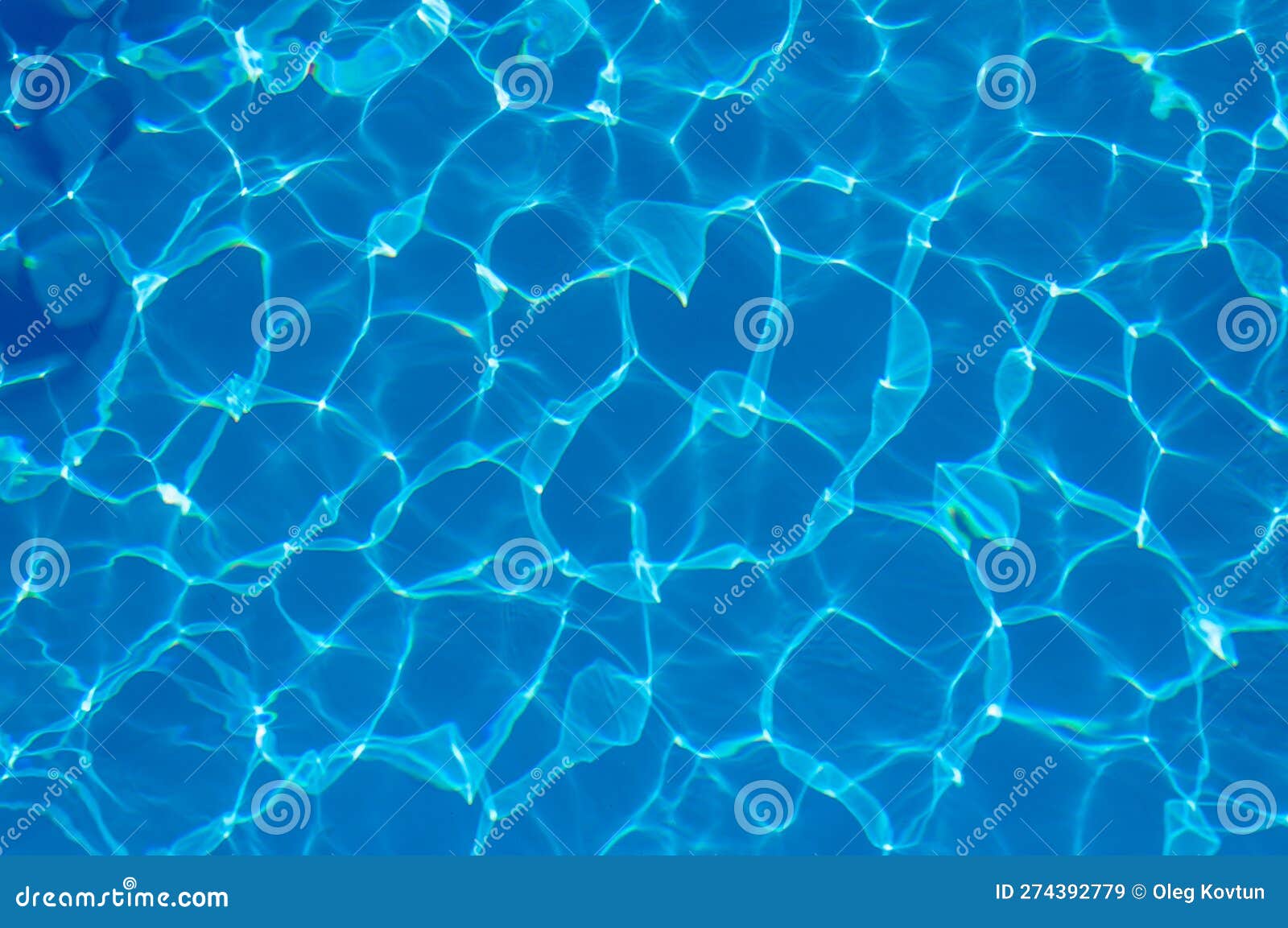 The Reflection of the Suns Rays in the Water in the Pool with Sea Water ...