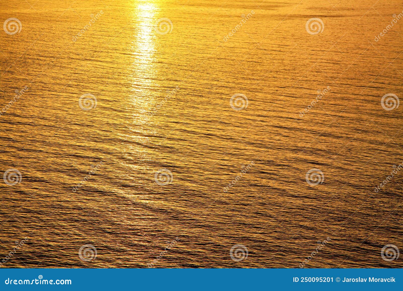 Reflection of Sunshine on Water Surface of Sea Stock Image - Image of ...