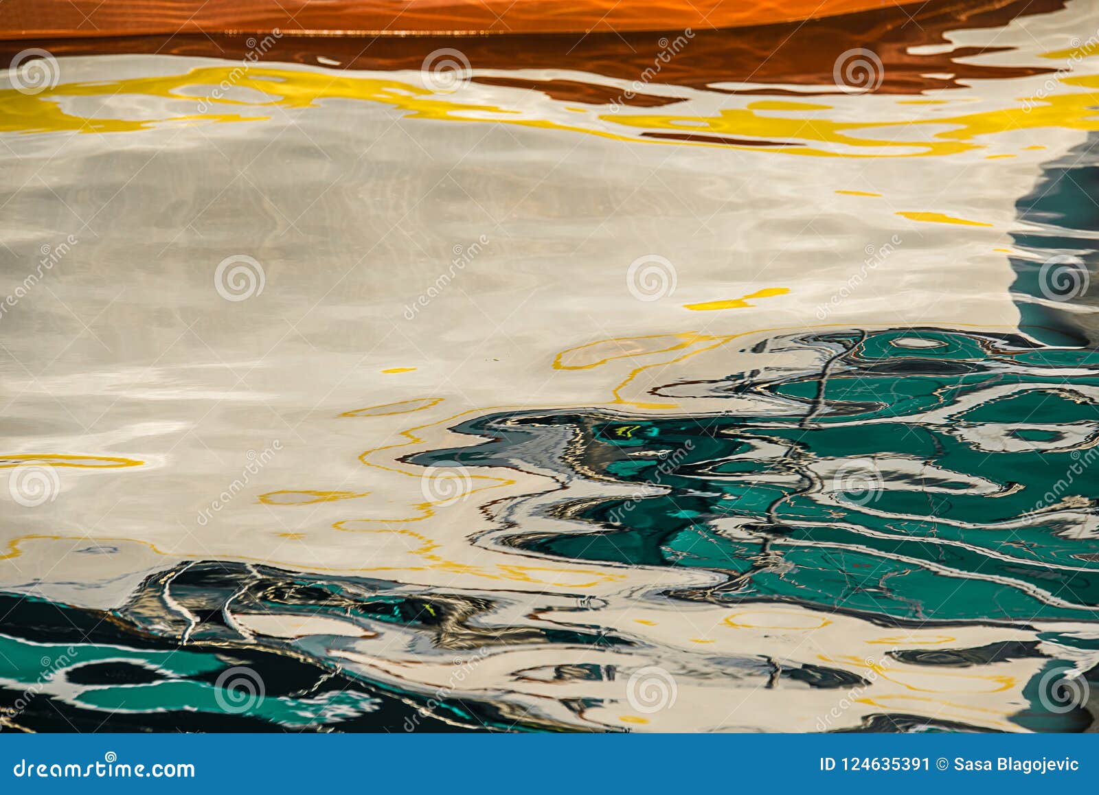 Reflection on the water stock image. Image of movement - 124635391