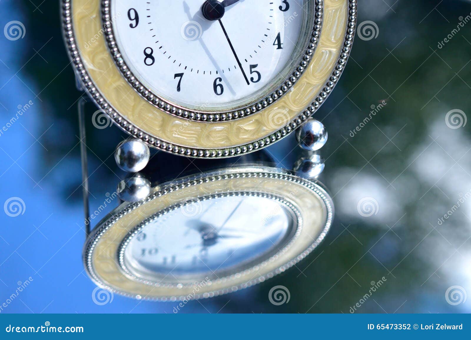 Reflection in Time stock photo. Image of rough, checking - 65473352