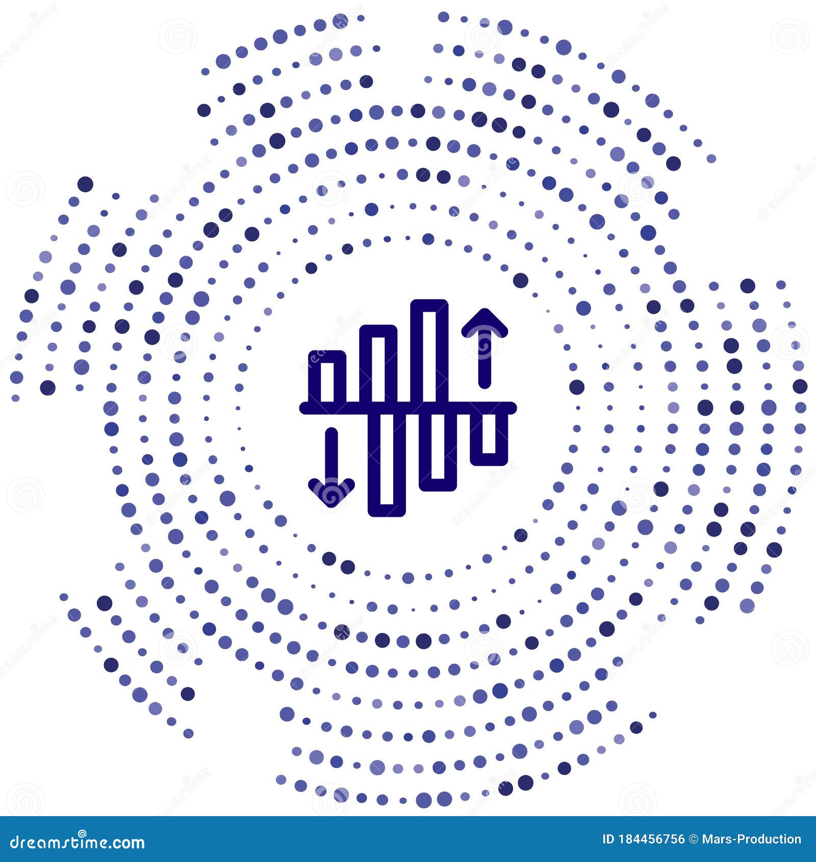 Reflection Vector Icon. Reflection Editable Stroke. Reflection Linear ...