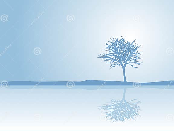 Reflections stock vector. Illustration of blue, landscape - 346917