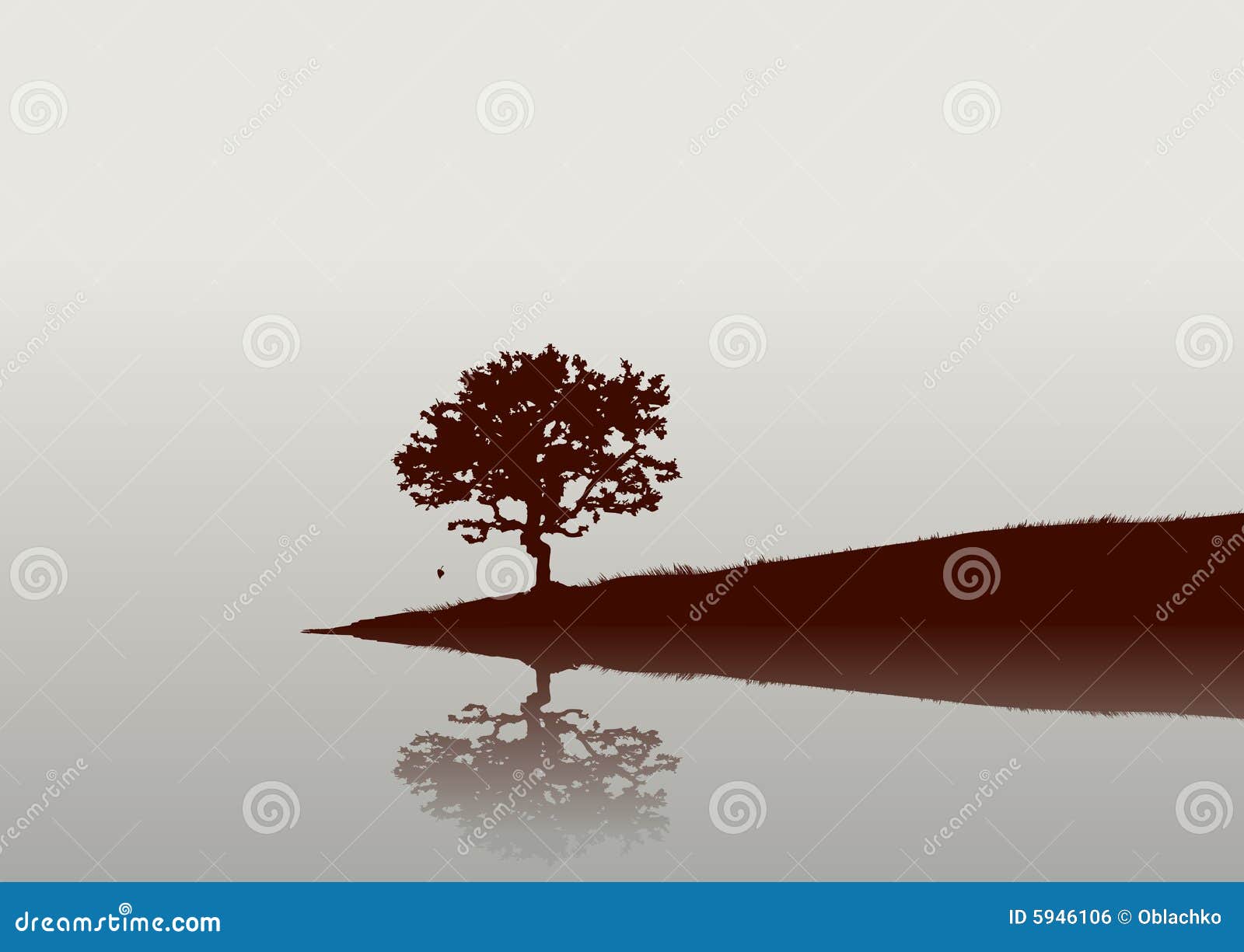 Reflections stock vector. Illustration of brown, graphics - 5946106