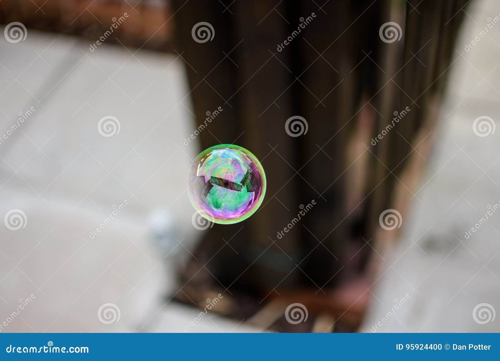 Reflections in the Bubble stock photo. Image of caught - 95924400