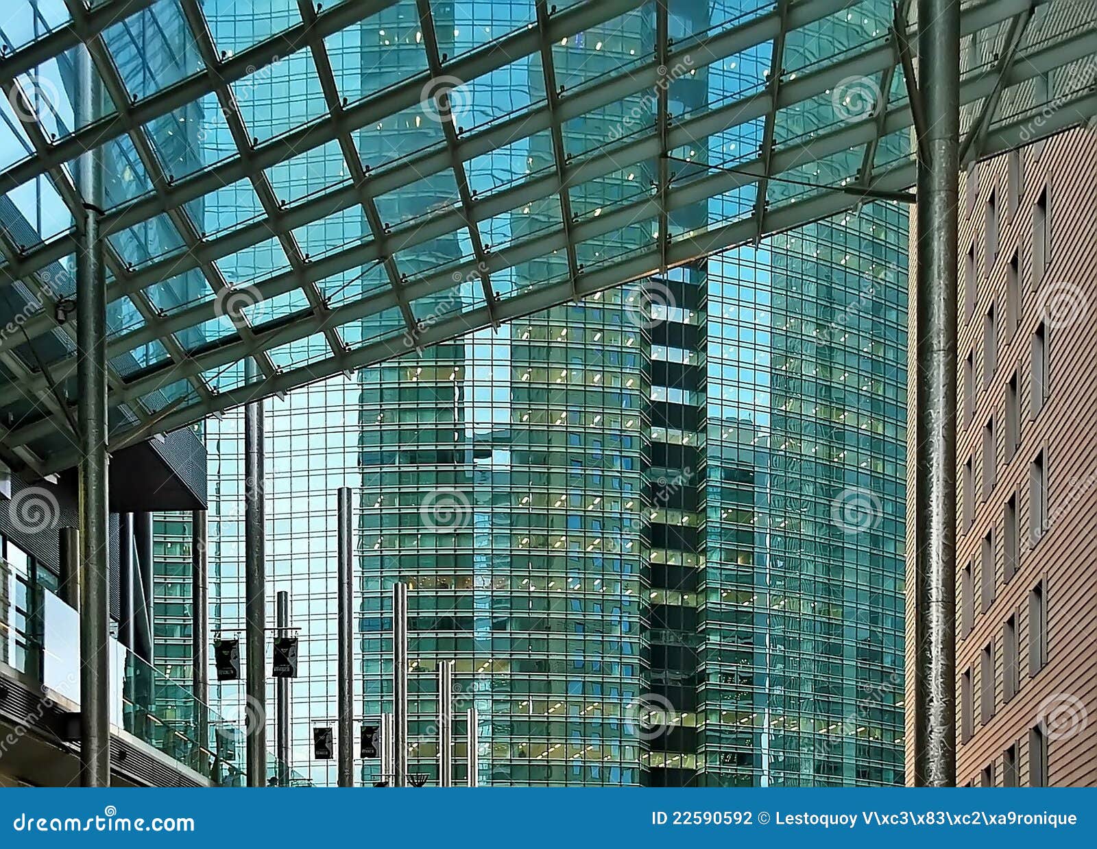 Reflections of Buildings (Tokyo Japan) Stock Photo - Image of openness ...