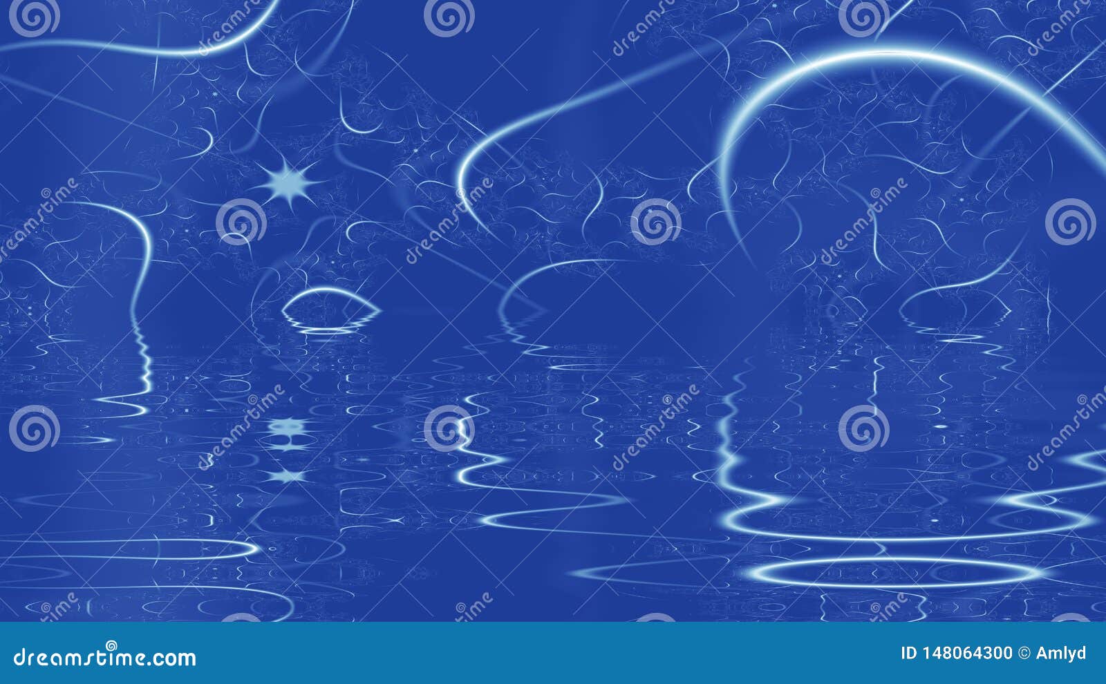 Reflections of hope stock illustration. Illustration of loop - 148064300