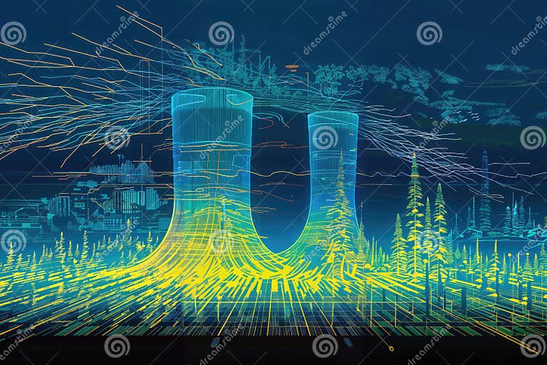 Digital Visualization of a Visually Appealing Nuclear Power Plant with ...