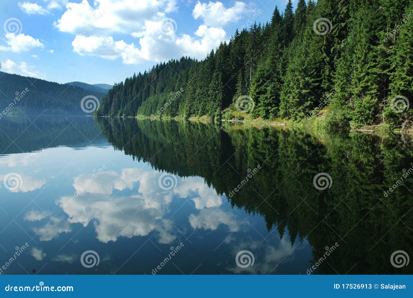 Reflections on a lake stock image. Image of healthy, adventure - 17526913