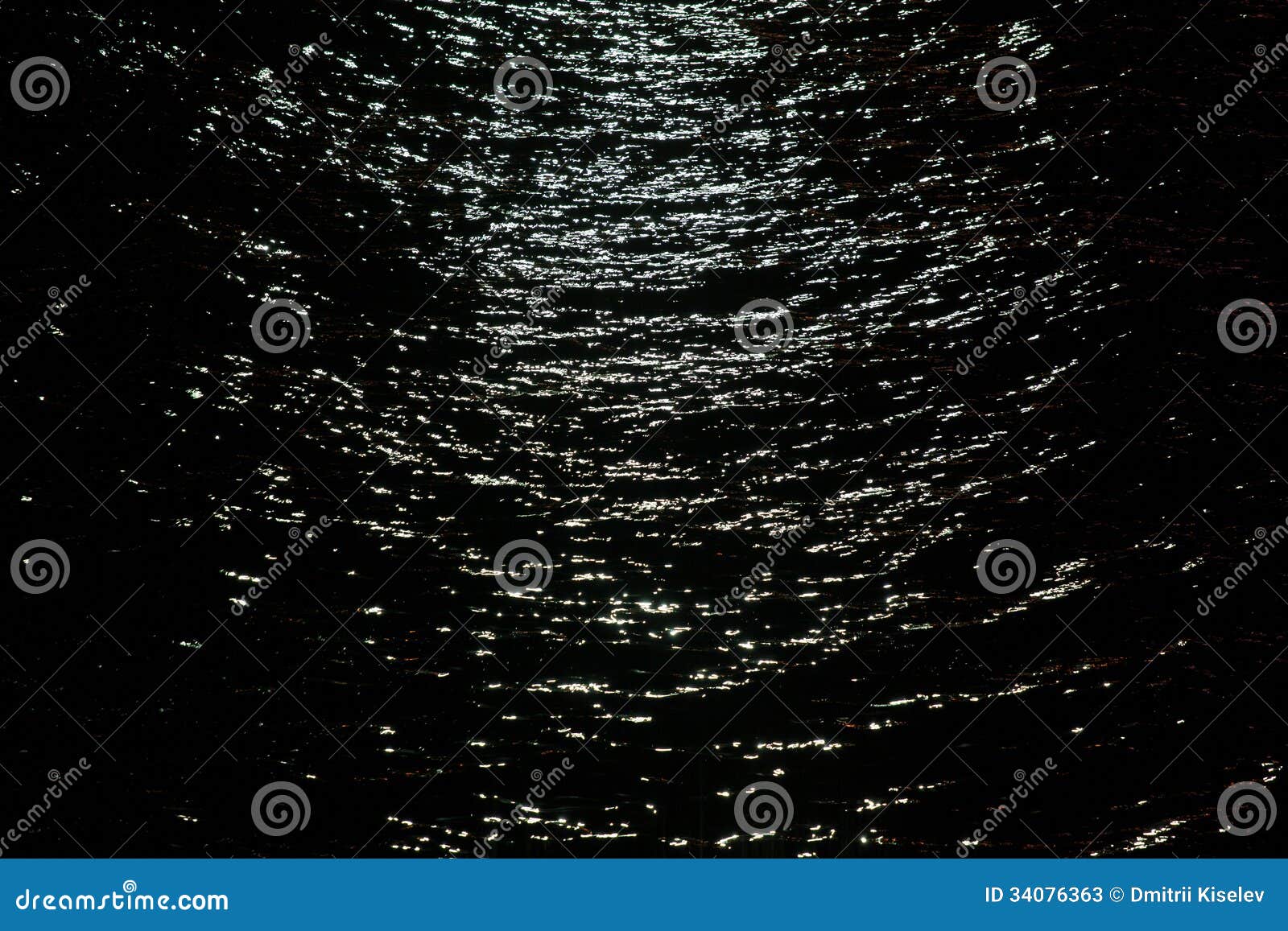 Reflections of Light on the Sea Waves Stock Image - Image of pond ...
