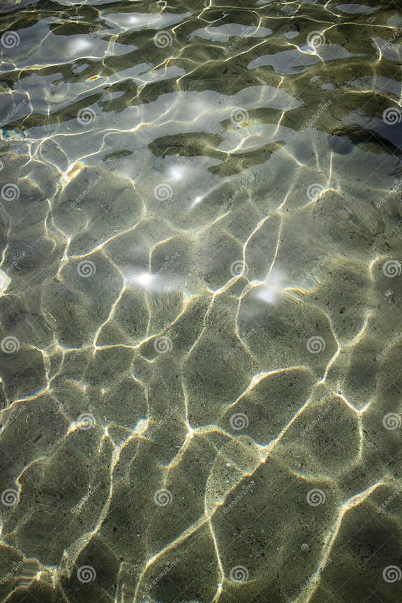 Reflections of Light on the Waves of the Sea Stock Photo - Image of ...