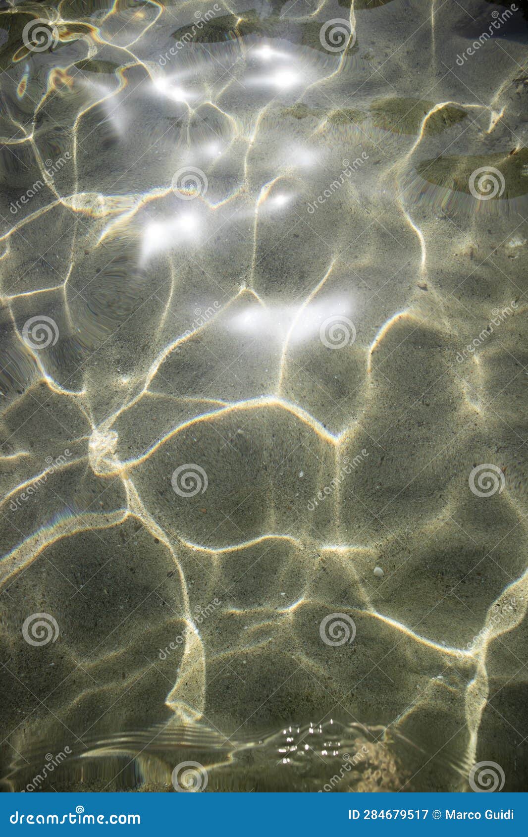 Reflections of Light on the Waves of the Sea Stock Image - Image of ...