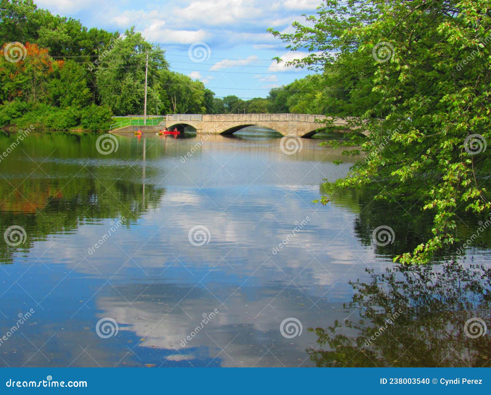 Reflections in the River stock photo. Image of autumn - 238003540