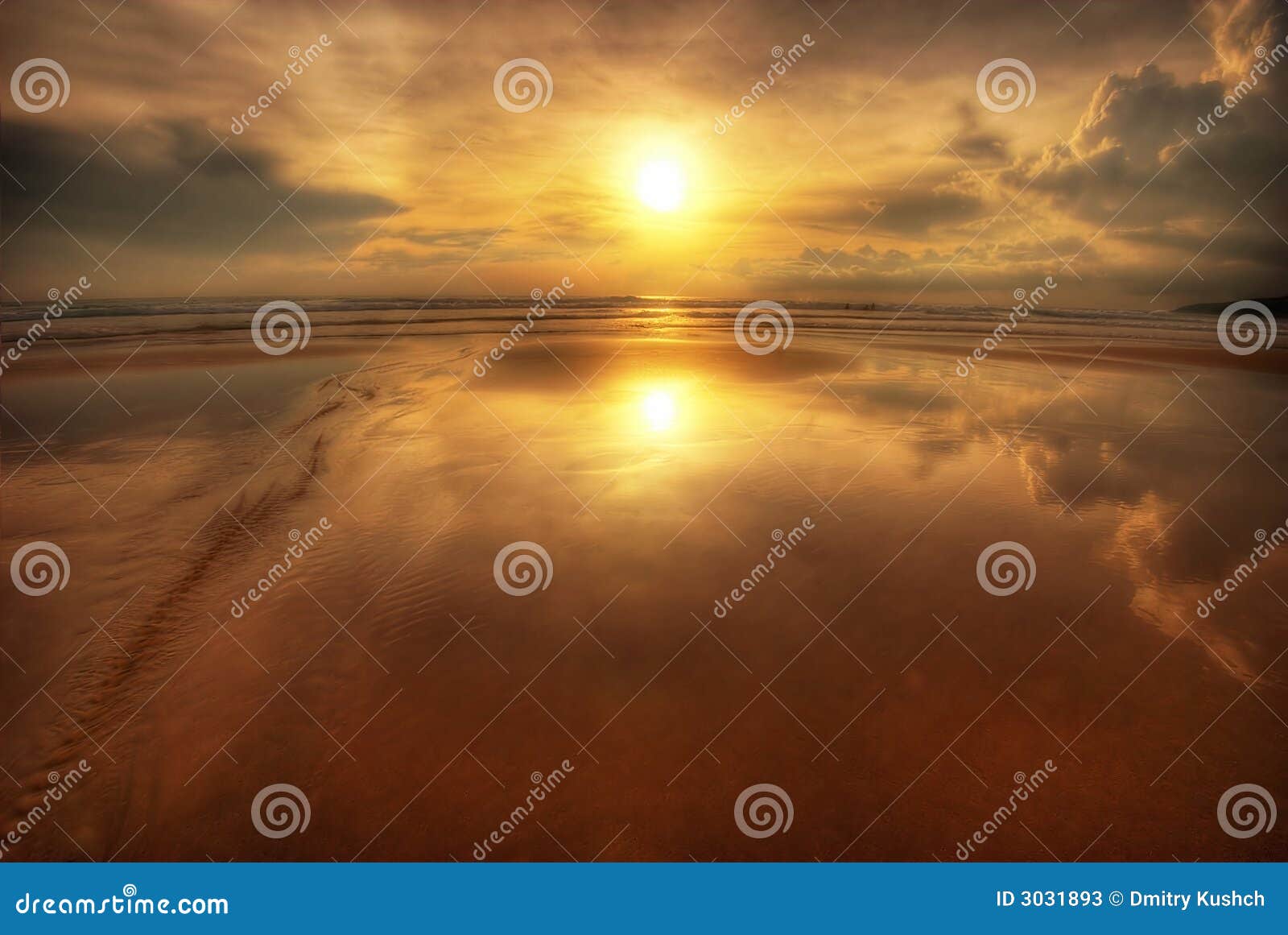 Reflections of sunset stock image. Image of coast, bench - 3031893