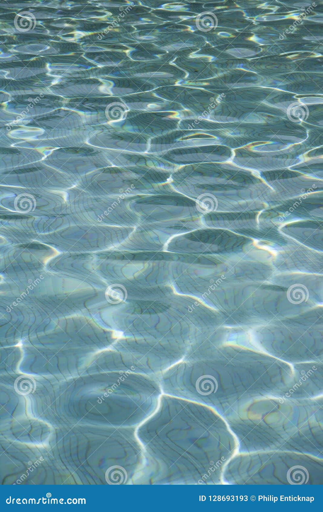 Reflections on Swimming Pool. Stock Image - Image of backgrounds ...