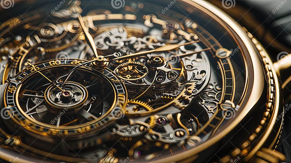 Reflections of Time stock illustration. Illustration of technology ...