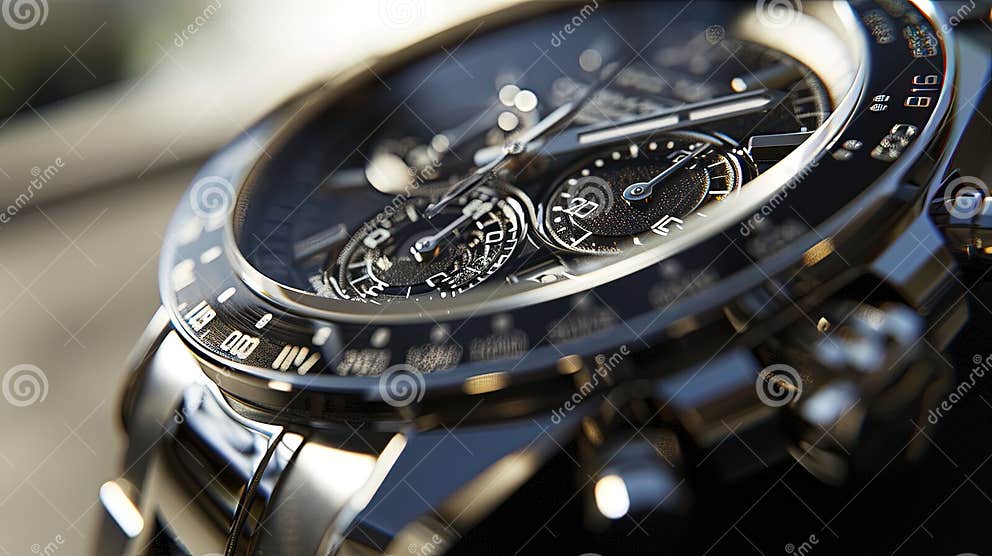 Reflections of Time stock illustration. Illustration of computer ...