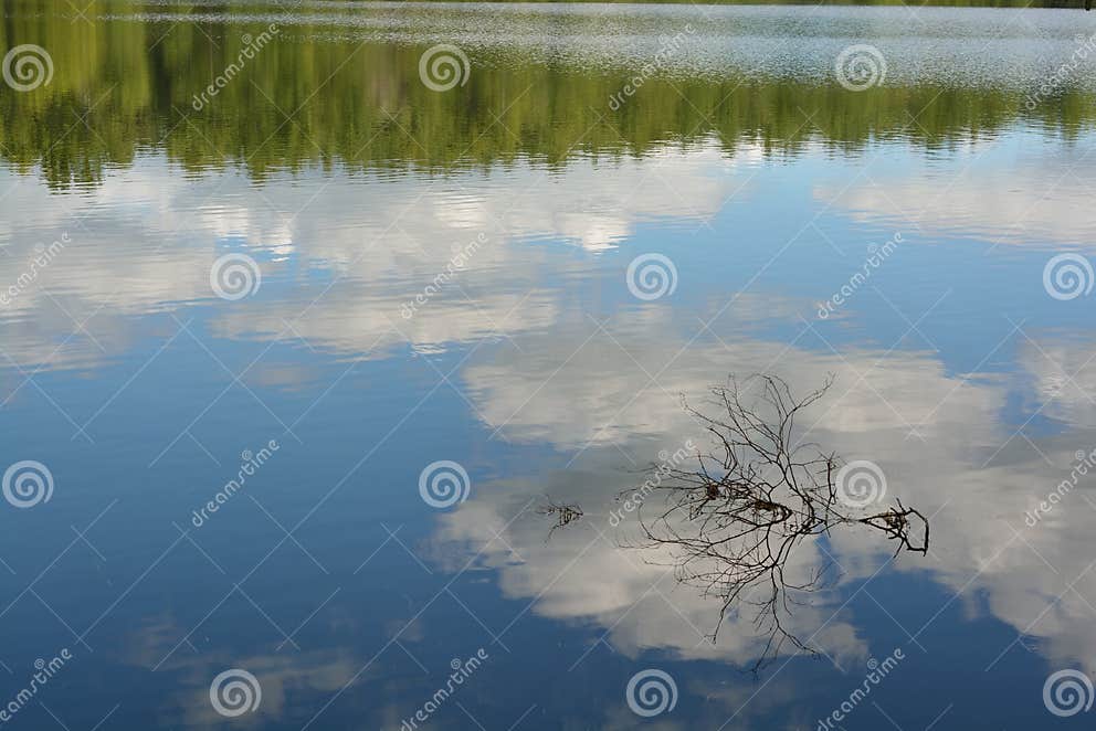 Reflections. stock image. Image of landscape, natural - 44261943
