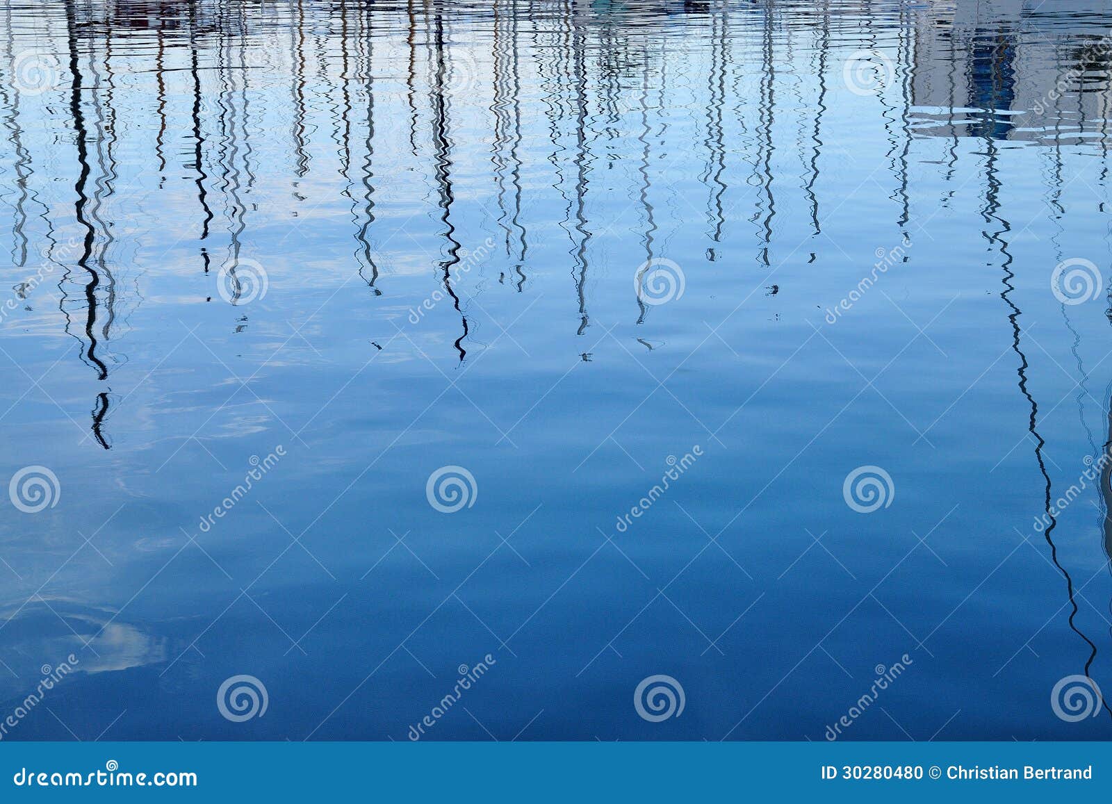 Reflections on the water. stock photo. Image of artistic - 30280480
