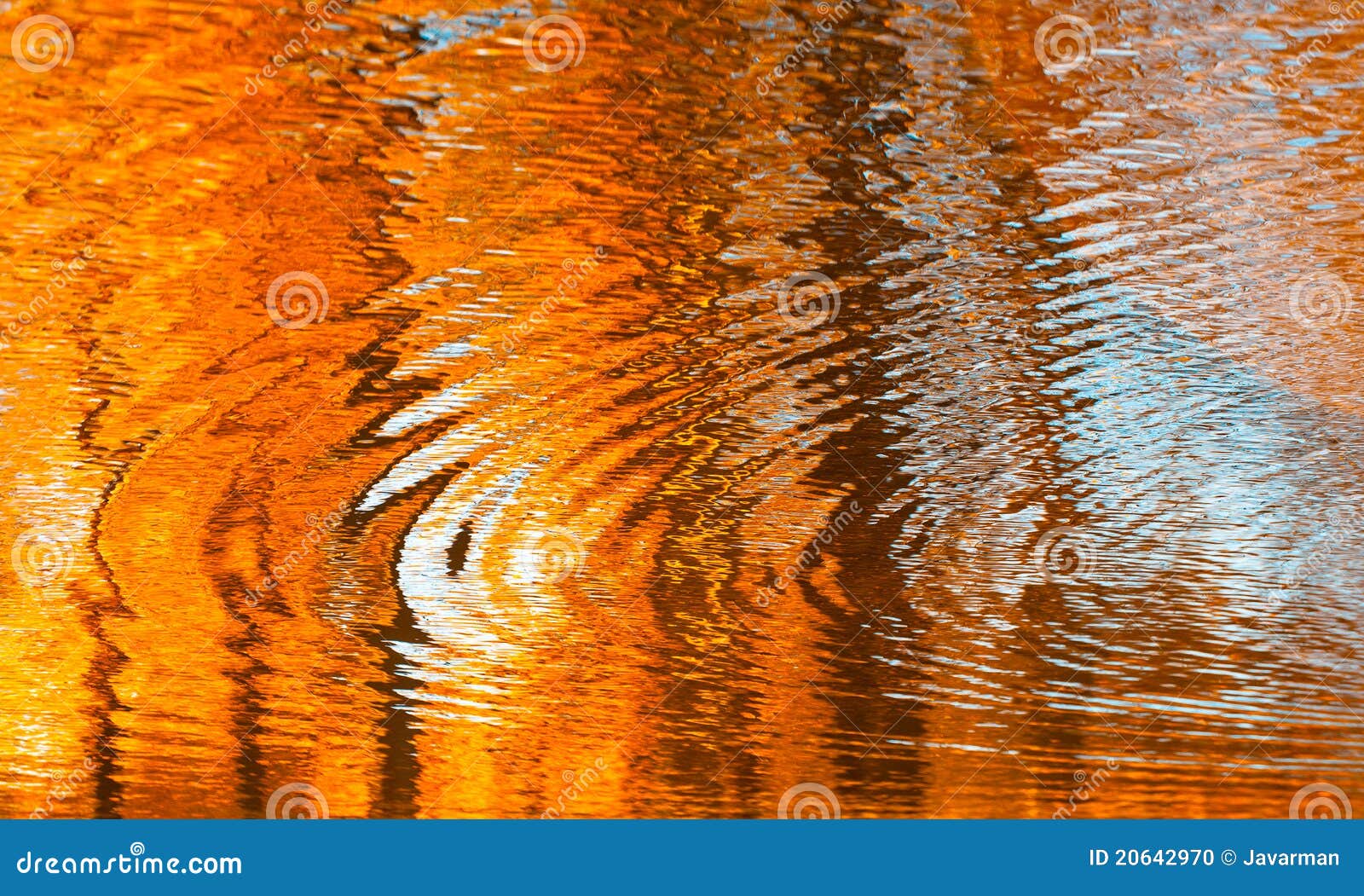 Reflections in the Water, Autumn Background Stock Photo - Image of ...
