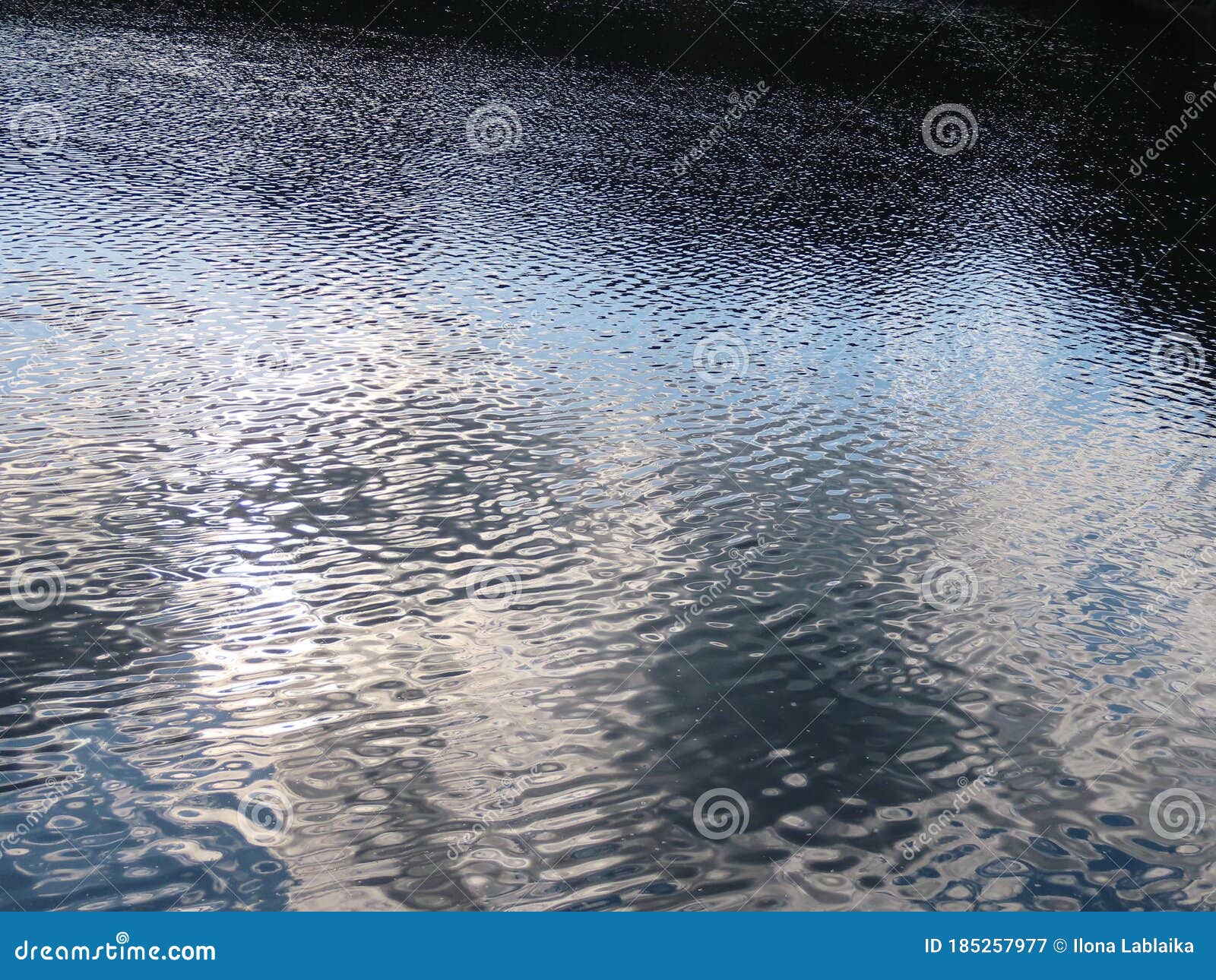 Reflections on Water and Waves Stock Image - Image of outdoors, ripples ...