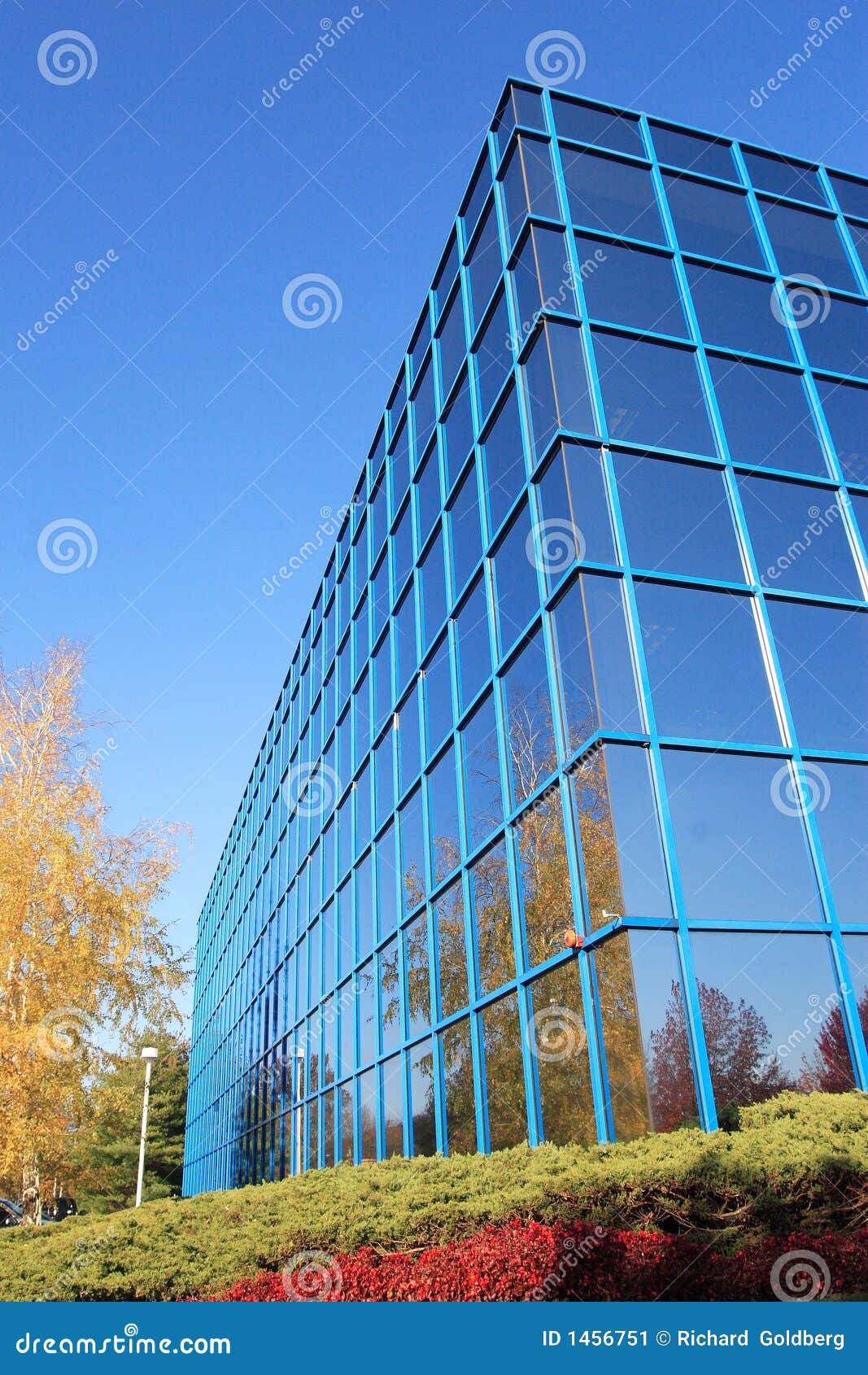 Reflective Building stock image. Image of stories, windows - 1456751