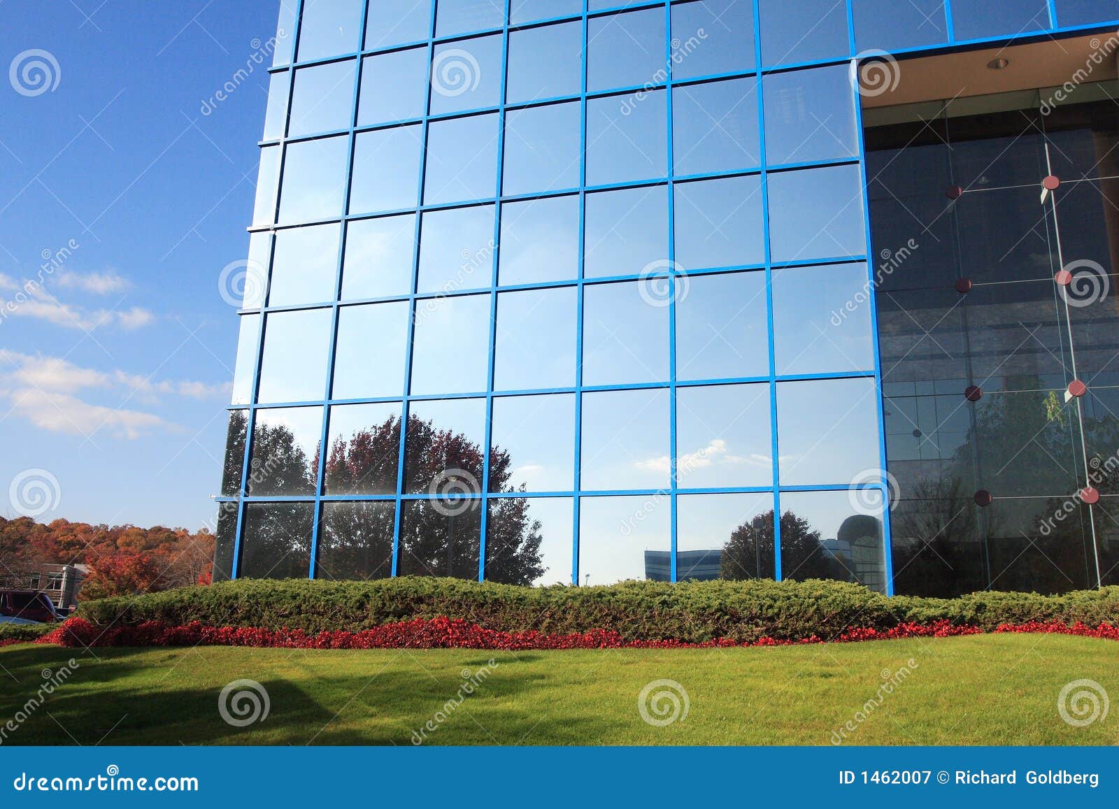 Reflective Building stock image. Image of perspective - 1462007