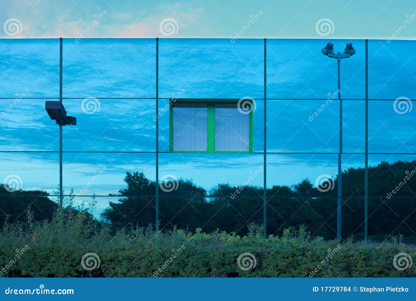 Reflective building stock photo. Image of environment - 17729784