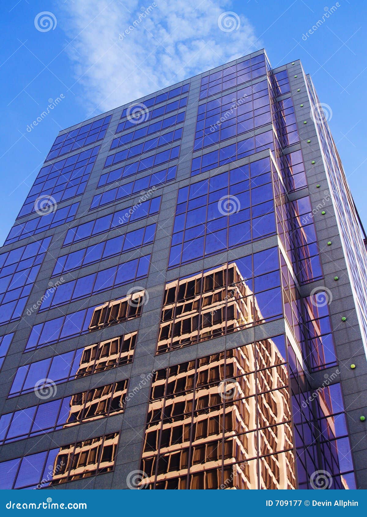 Reflective Building 2 stock image. Image of courthouse - 709177