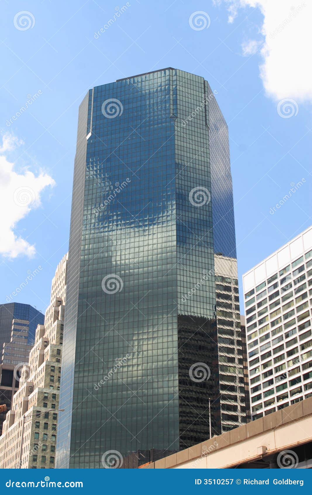 Reflective Building stock image. Image of windows, endless - 3510257