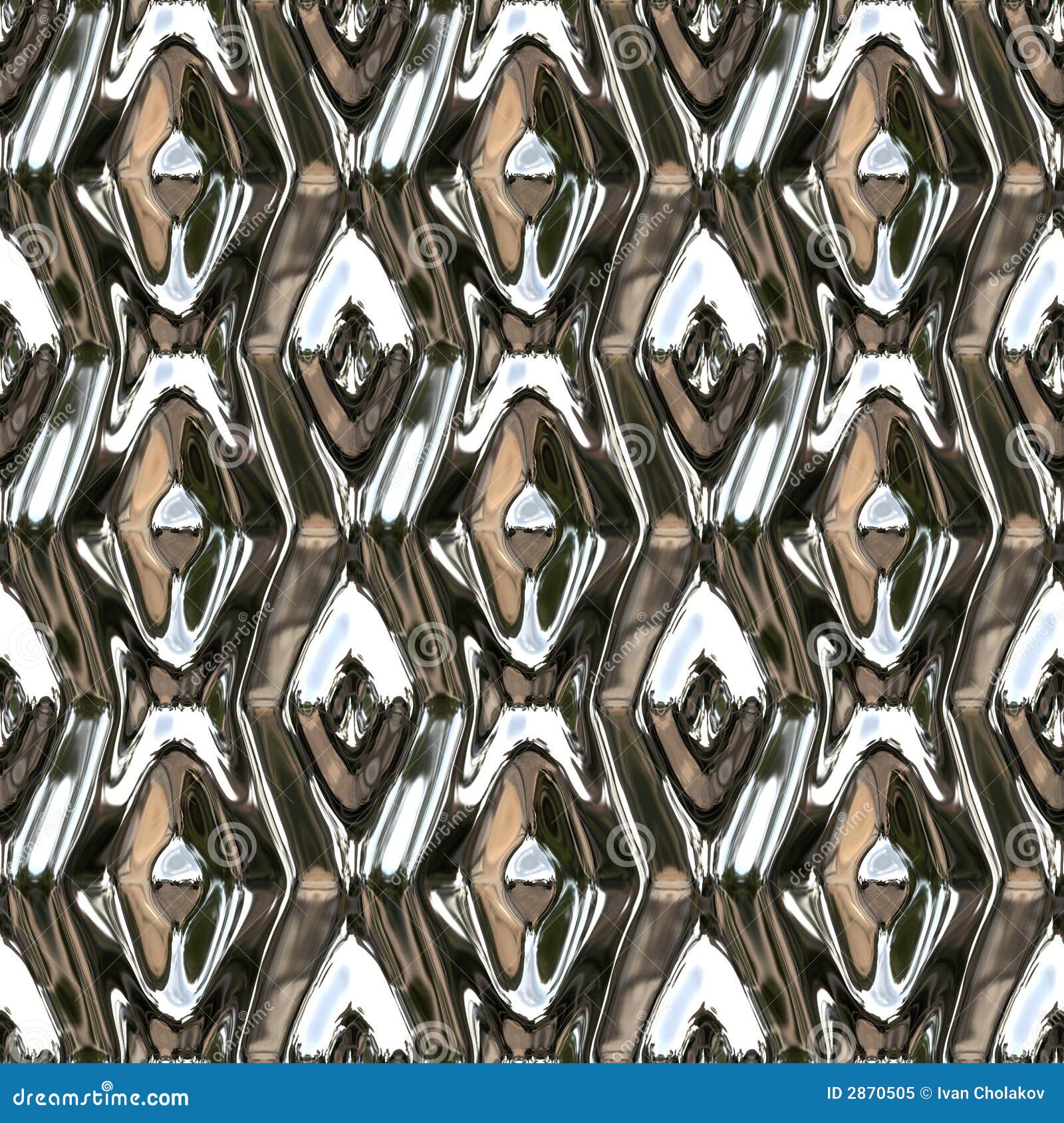 Reflective Chrome Surface Royalty Free Stock Photo - Image: 2870505