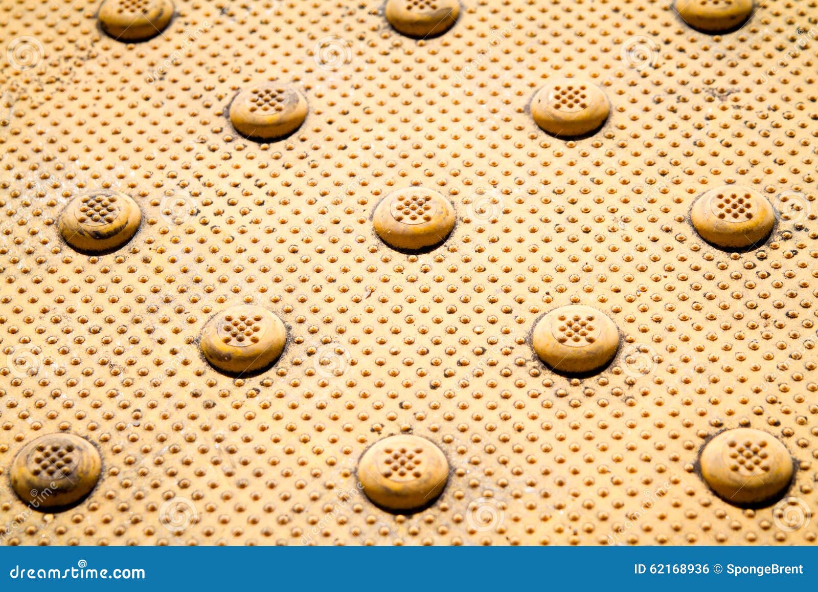 Reflective Dimple Ramp Repeating Pattern Stock Photo - Image of ...