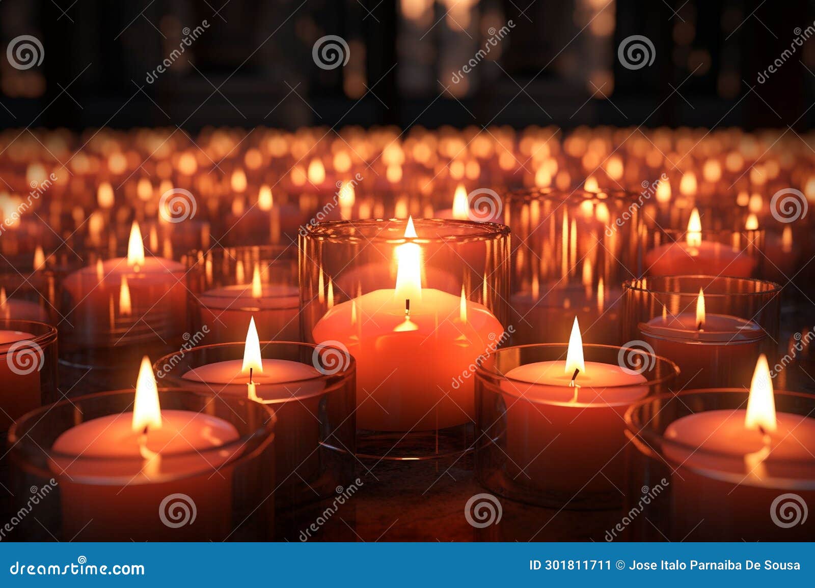 Reflective Images of Candlelight Vigils Honoring Stock Illustration ... Reflective Images of Candlelight Vigils Honoring Stock Illustration ...