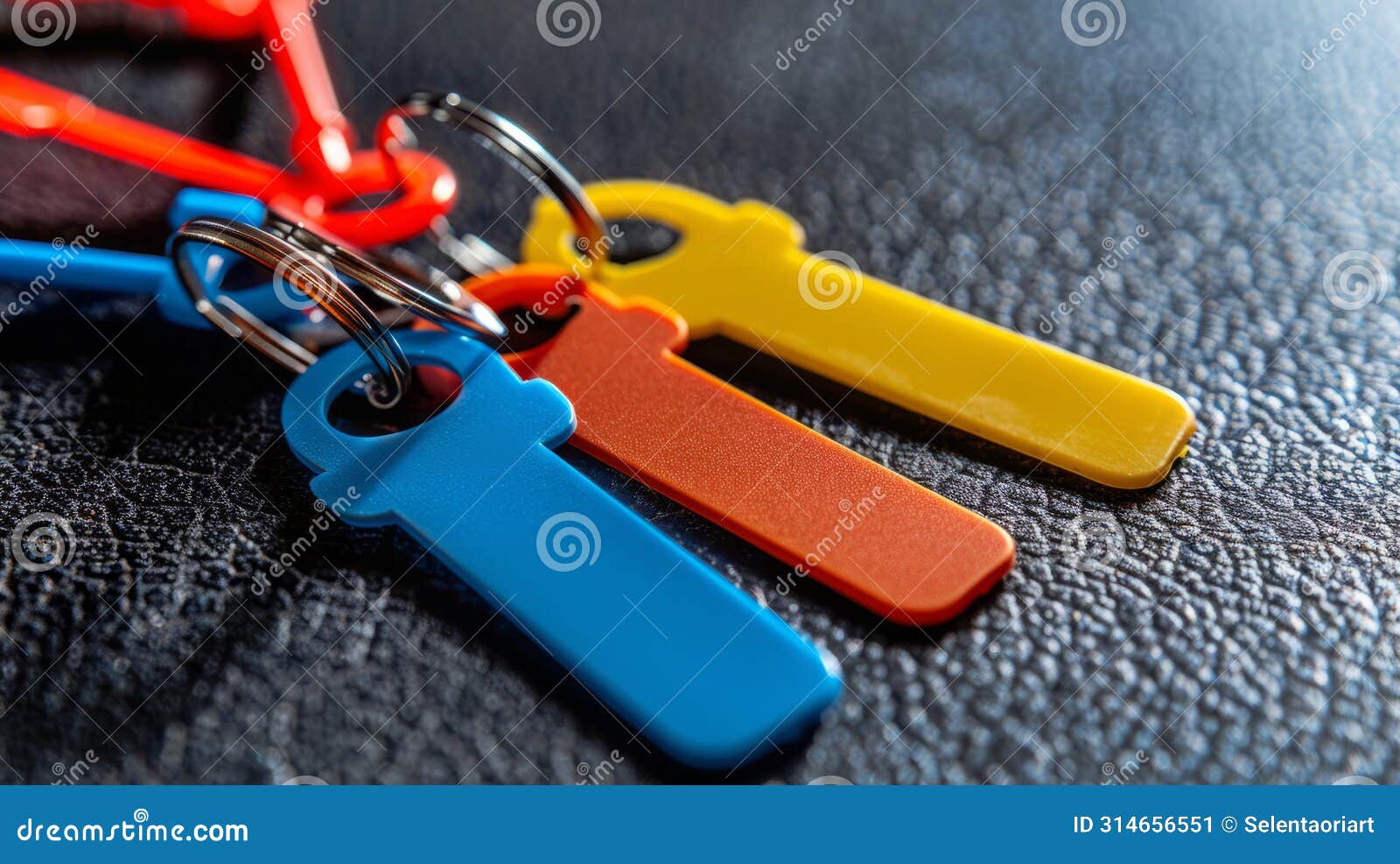 Reflective Key Tags for Safety Stock Illustration - Illustration of ...
