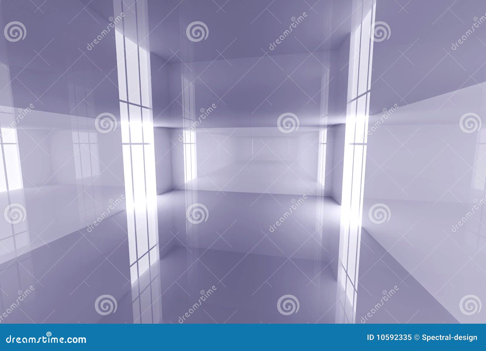Reflective Room stock illustration. Illustration of house - 10592335