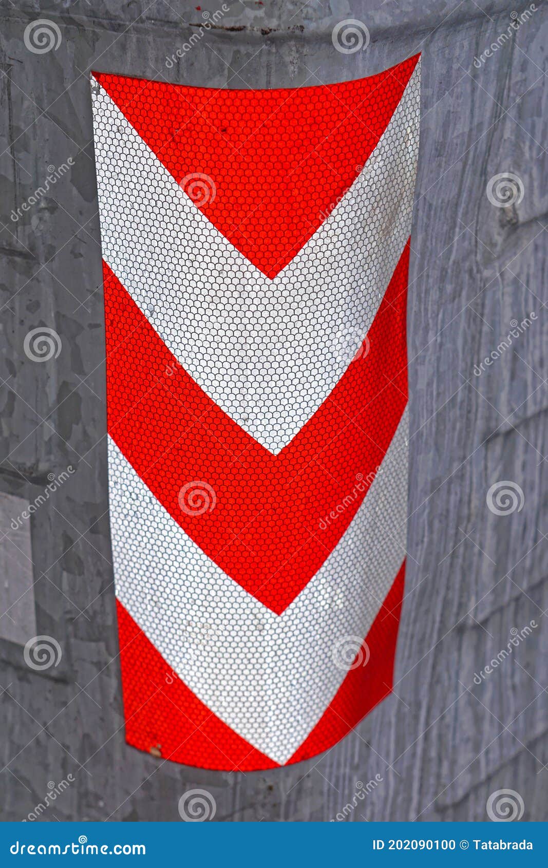 Retro reflective corner stock photo. Image of traffic - 202090100