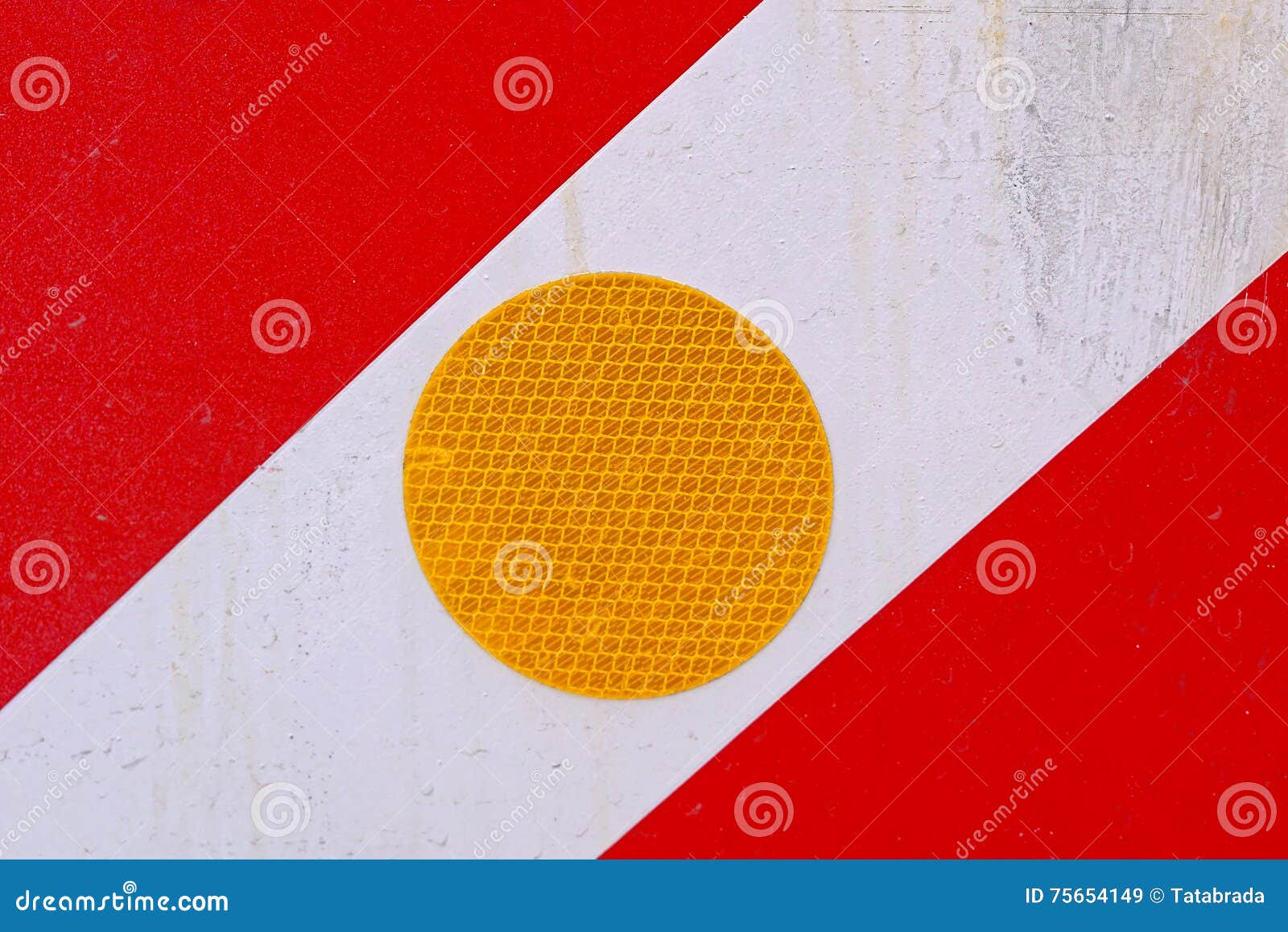 Reflective sign stock image. Image of construction, signage - 75654149