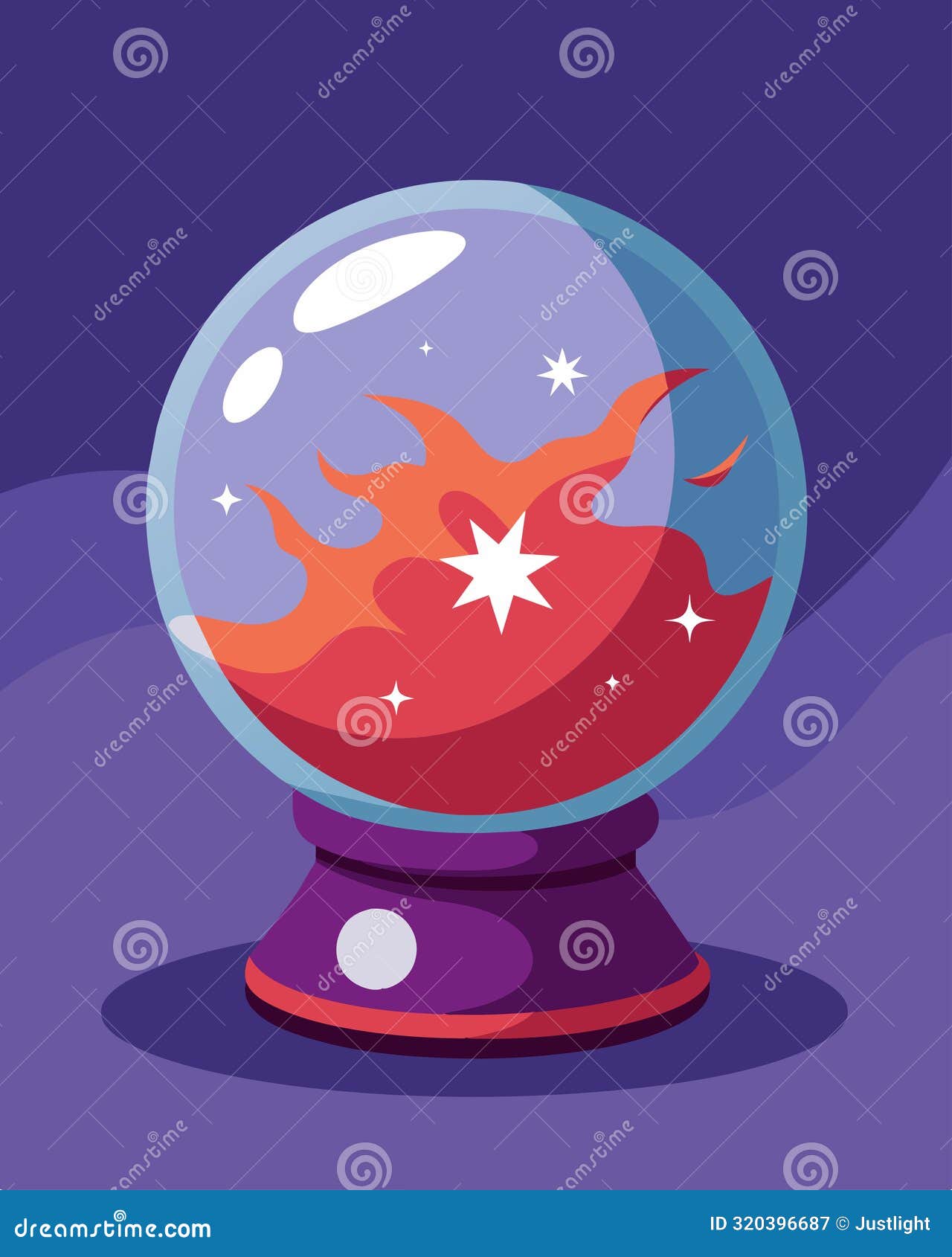 The Reflective Surface of a Crystal Ball Showed a Distorted Future ...