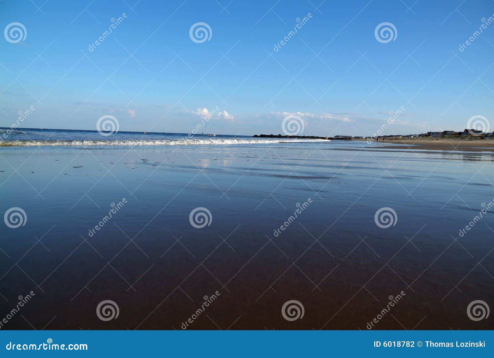 Reflective water on ocean stock photo. Image of ocean - 6018782