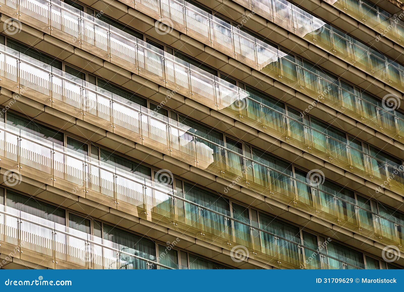 Reflective windows stock image. Image of construction - 31709629