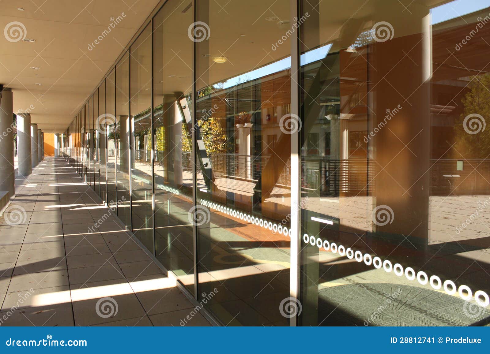Reflective windows two stock image. Image of beautiful - 28812741