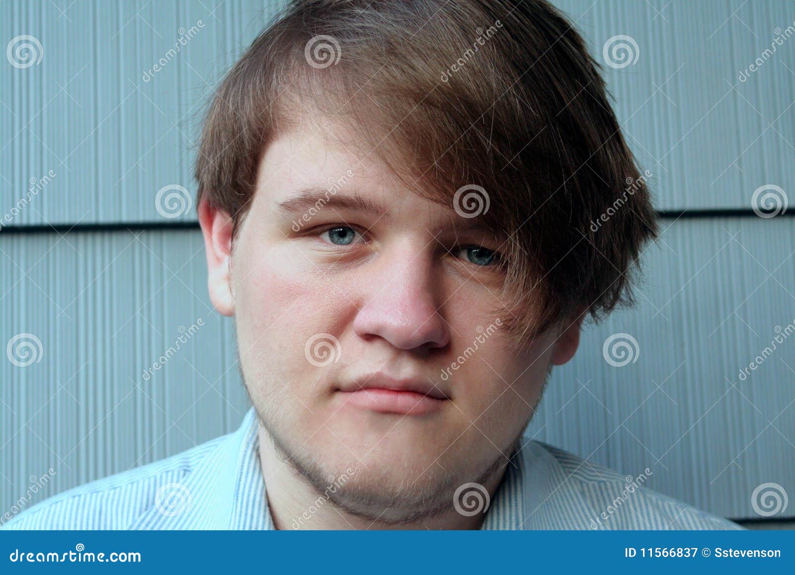 Reflective Young Man stock image. Image of contemplate - 11566837